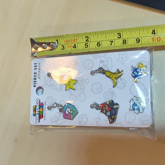 Nintendo | Jewelry | Nwt Mario Kart Earrings From Super Nintendo World ...